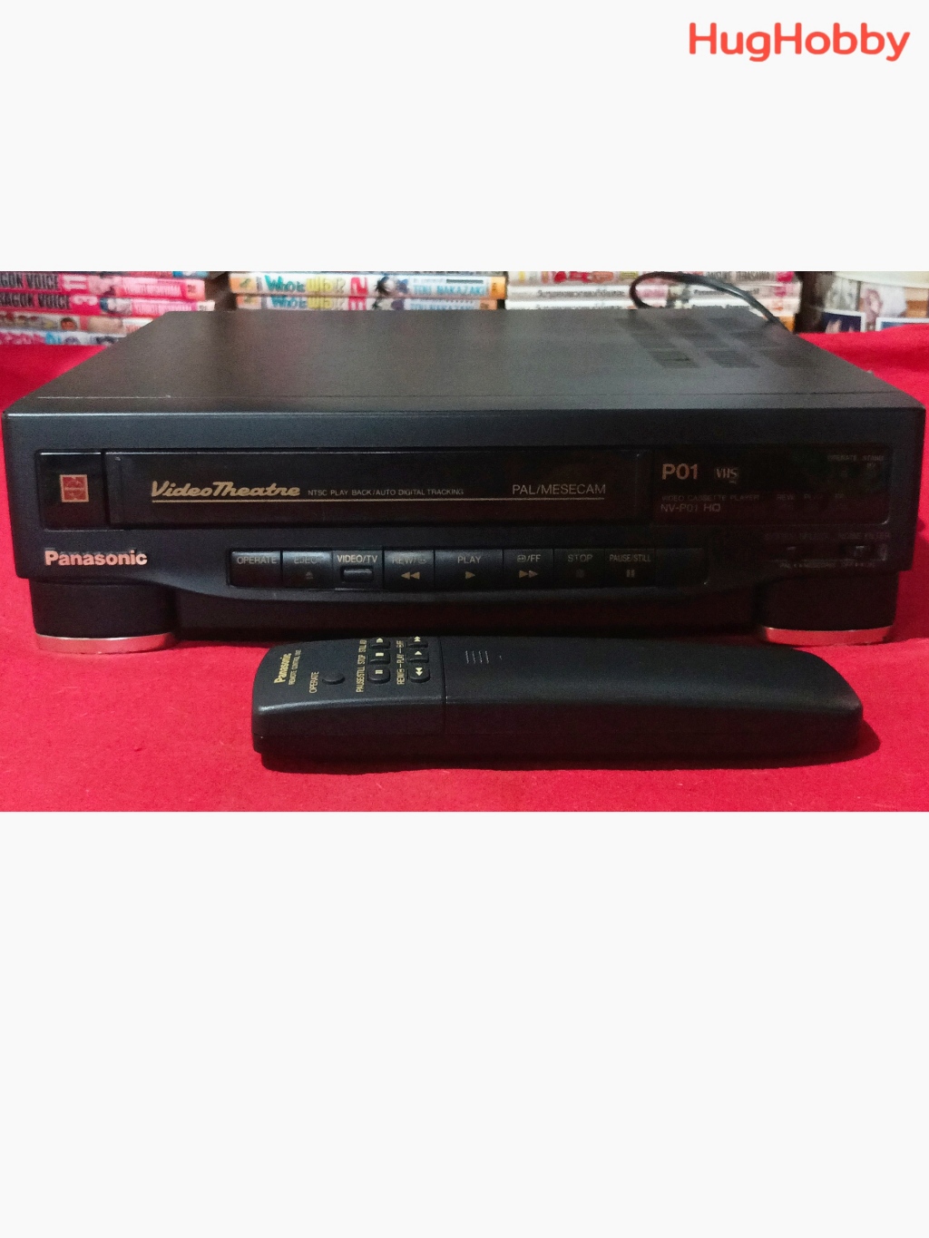 [ซาก/อะไหล่] เครื่องเล่นวีดีโอเทป Panasonic NV-P01 HQ Video Cassette Player | Shopee Thailand