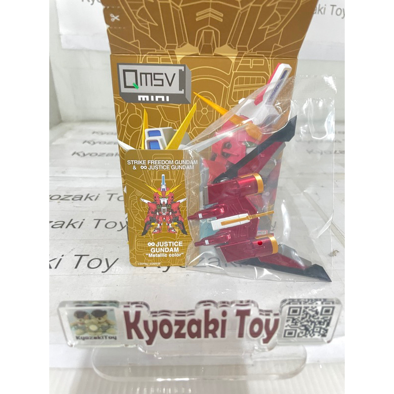 งานQmsv mini Gundam Strike Freedom &Justice Gundam สไตร์ฟรีด้อม / จัสติ ...