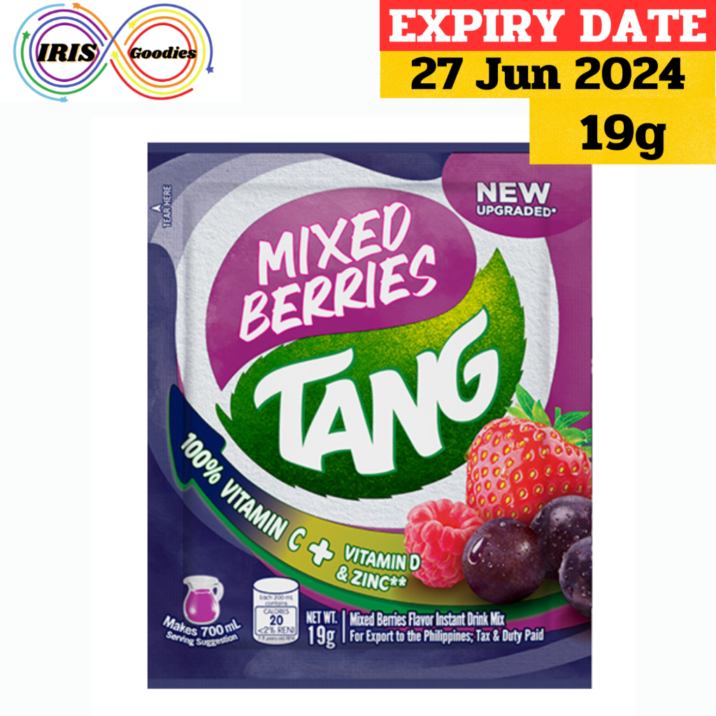 TANG Instant Drink Mix เครื่องดื่มผสมสำเร็จรูป 19g | Shopee Thailand