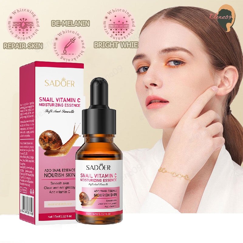 SADOER เซรั่ม เซรั่มหน้า เซรั่มหน้าใส เซรั่มวิตซี VC ORANGE SERUM เซรั่มวิตามินซีสด เลือกได้ 4 ...