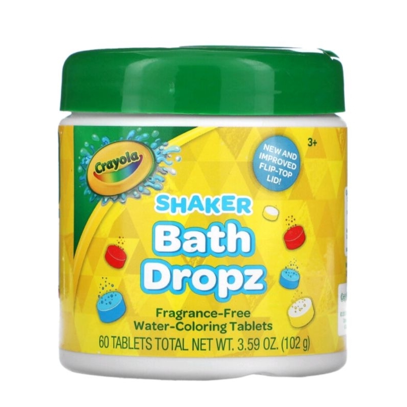 พร้อมส่ง/นำเข้า🇺🇲 สีผสมอ่างอาบน้ำปลอดสารพิษ 60 เม็ด Crayola Color Bath ...