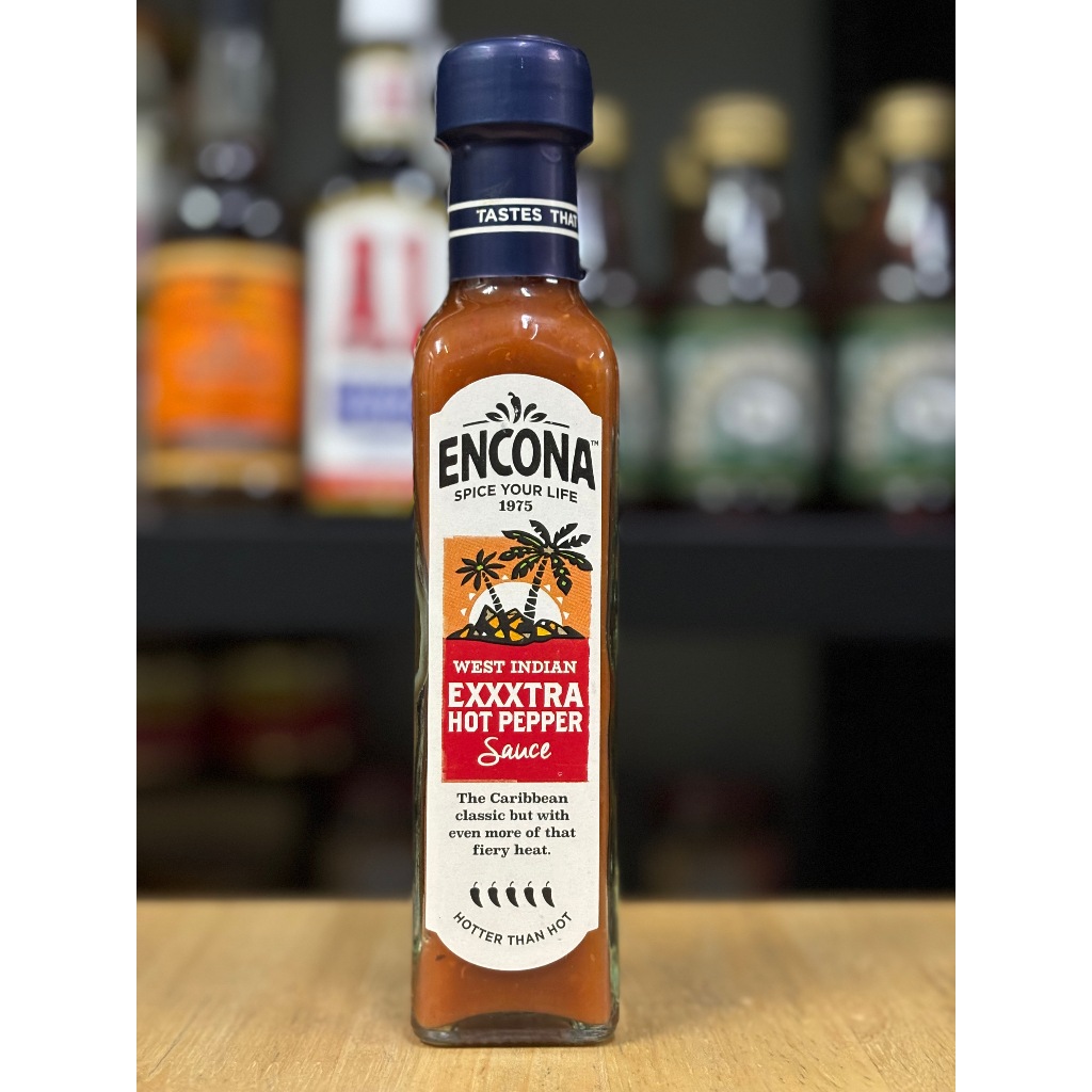 Encona Extra Hot Pepper Sauce เอ็กซ์ตร้า ออท เป็ปเปอร์ ซอส 142 ml ซอส ...