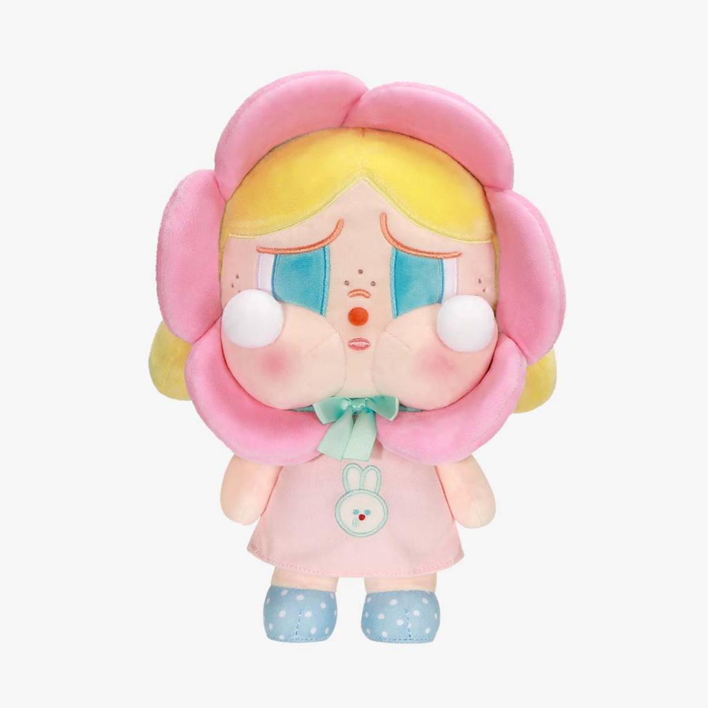 ***กล่องบุบ [พร้อมส่ง] ตุ๊กตา บลอนด์ชุดดอกไม้ POP MART CRYBABY SAD CLUB ...