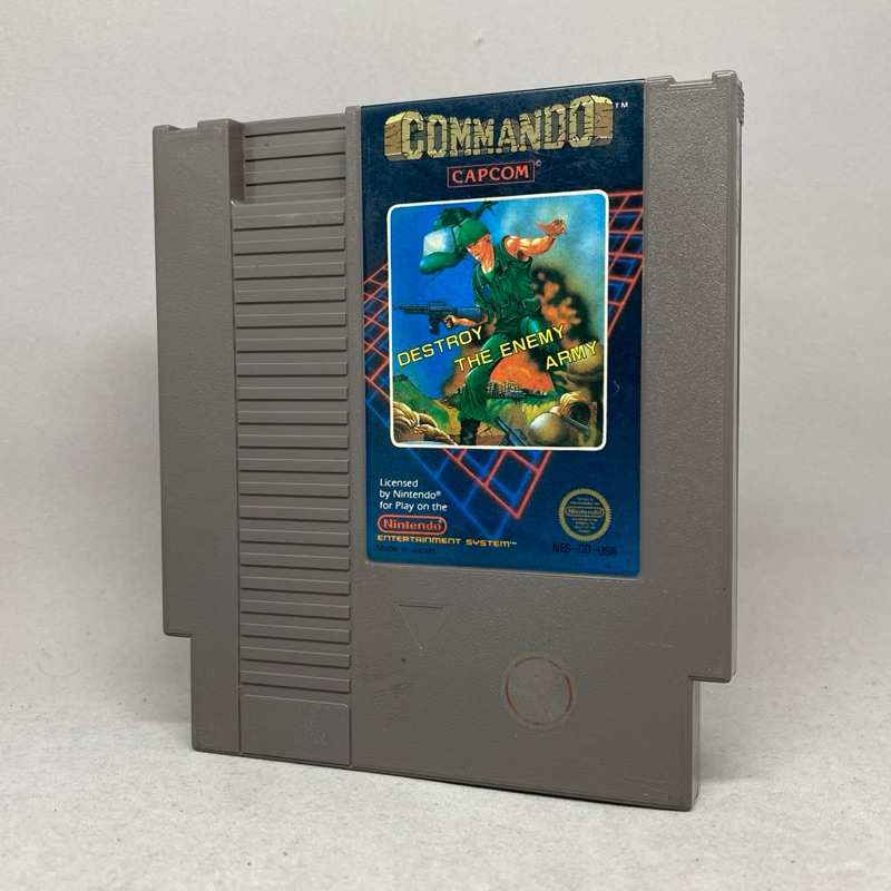 Commando | Nintendo Entertainment System | NES | Original USA NTSC ...