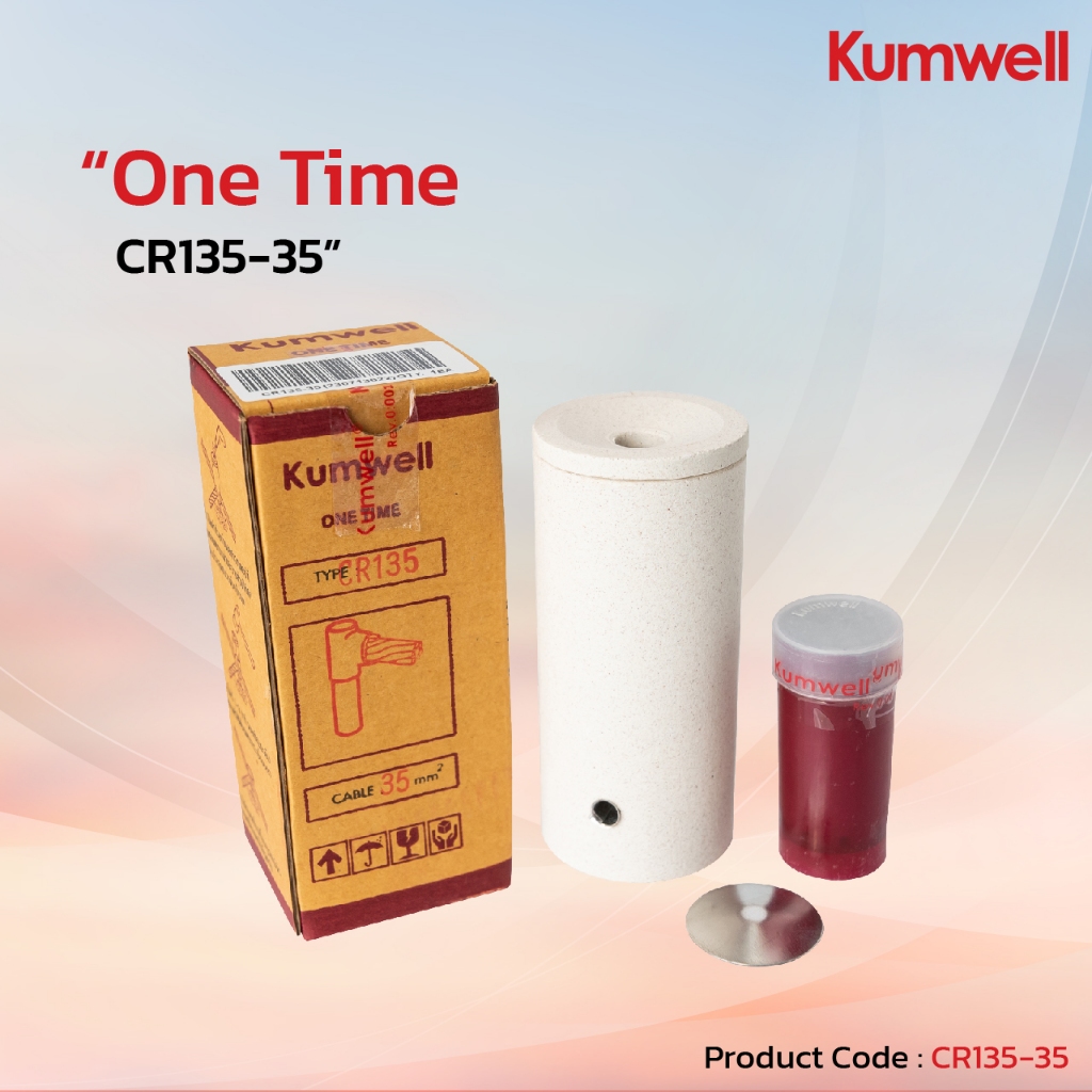CR135-35 : Kumwell One Time วันไทม์ 1-Way Cable 35 sq.mm. Rod 5/8" รุ่น ...