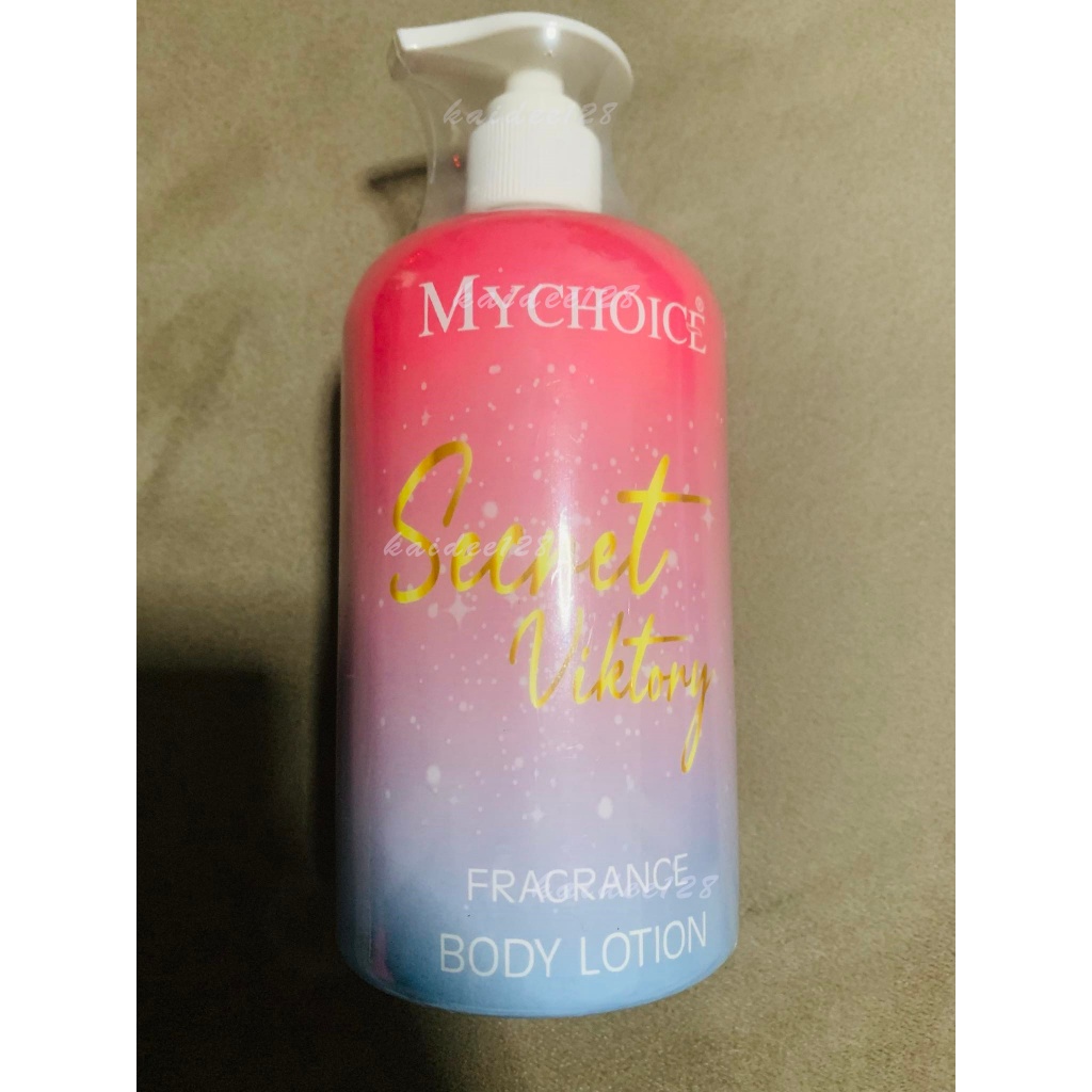 โลชั่นน้ำหอมขวดฝาปั๊ม กลิ่นวิคตอเรีย Mychoice Fragrance Body Lotion ...