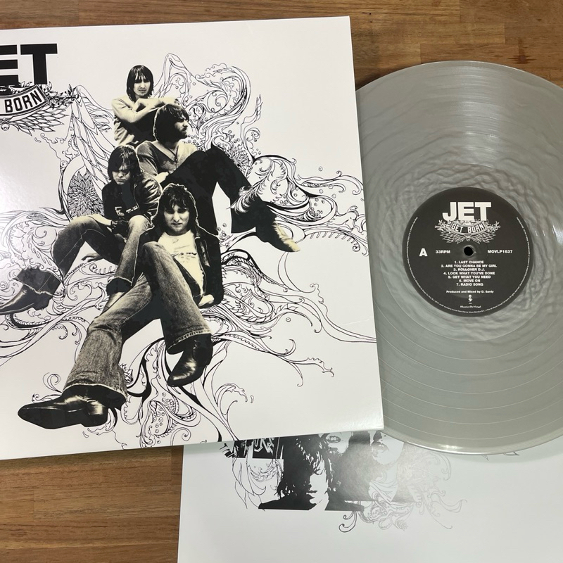 แผ่นเสียง Vinyl : JET - GET BORN [Silver Colour , 180 gram , limited ...