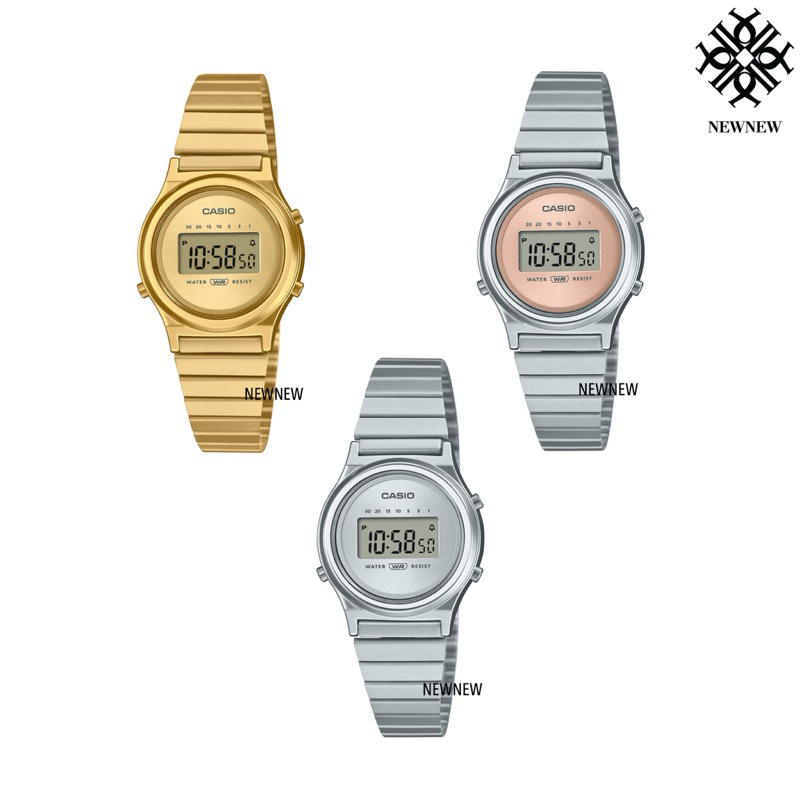 CASIO LADY LA700WE-4A LA700WE-7A LA700WEG-9A ของแท้ประกันศูนย์1 ปี | Shopee Thailand