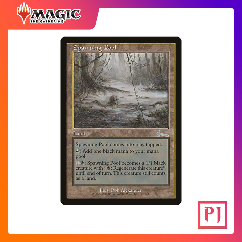 [MTG] Spawning Pool [ULG] [LAND] [UNCOM] [NORMAL] [ENG] (การ์ดเมจิค / Magic the Gathering ...