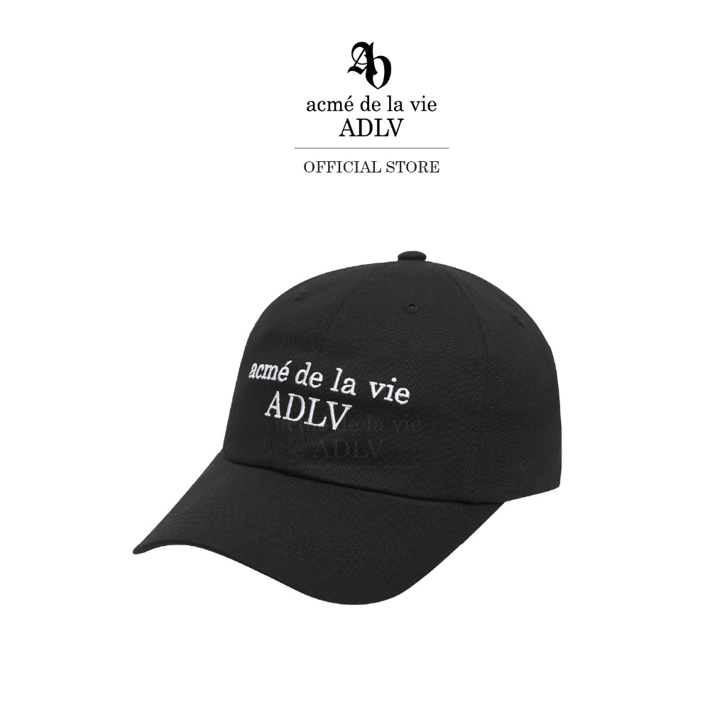 ADLV [acme de la vie] หมวก รุ่น Basic Ball Cap Black (50011OBCCAU ...