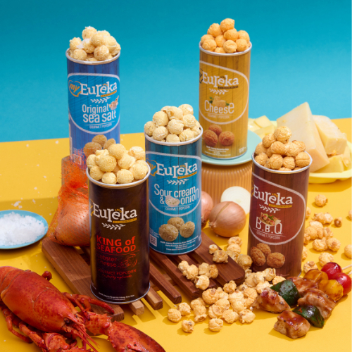 [มีโปรแถม] ป๊อปคอร์น My Eureka Gourmet Popcorn Snack 70./140g ...
