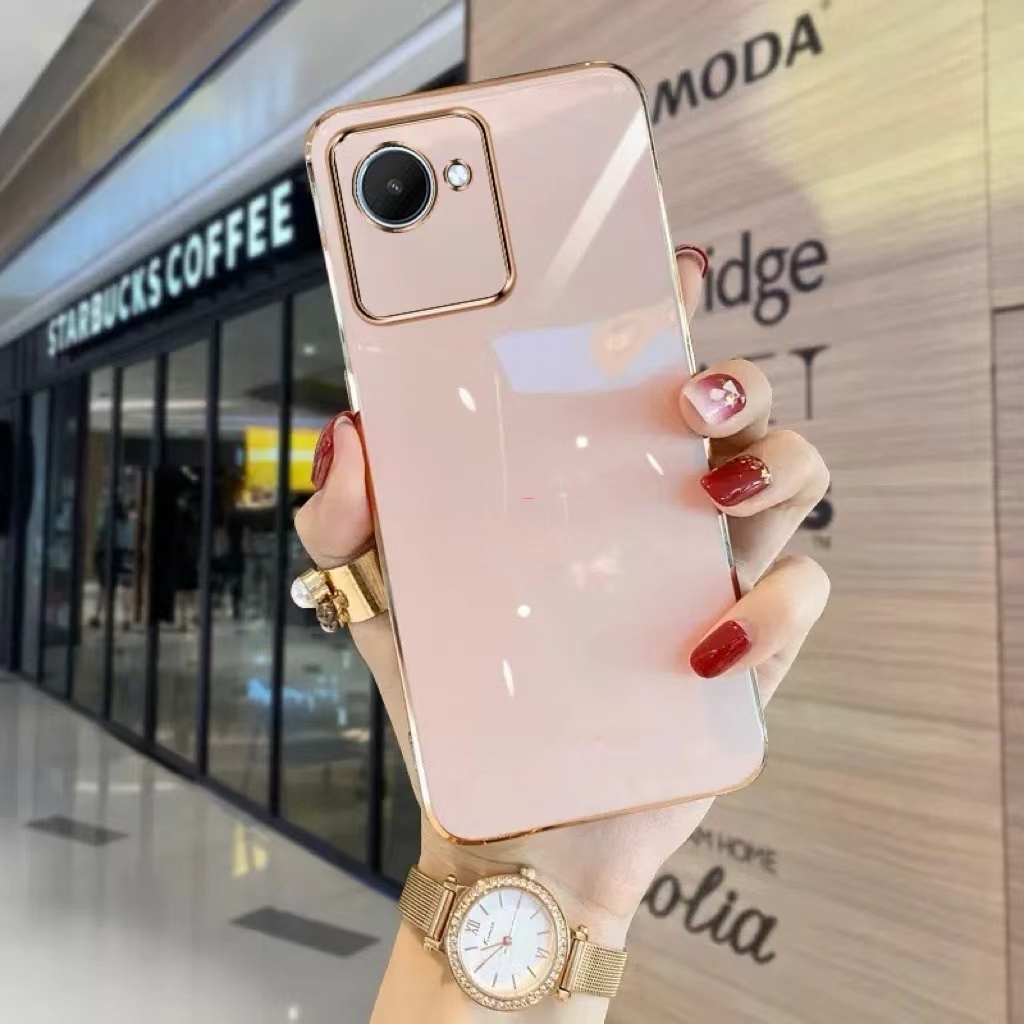 เคส TPU ขอบตรง สำหรับ Oppo Realme C30 C30S C33เคสนิ่ม ออปโป้ เรียลมีC33 ...