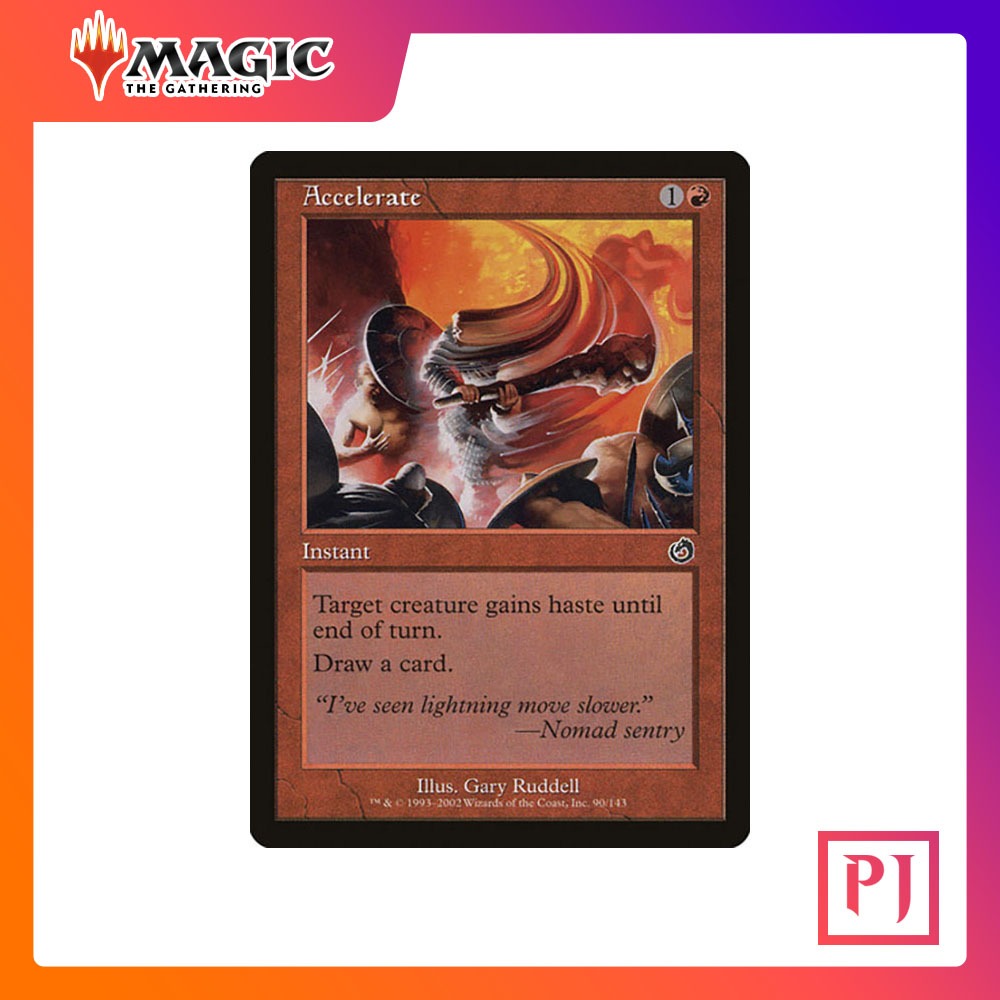 [MTG] Accelerate [TOR] [RED] [COMMON] [NORMAL] [ENG] (การ์ดเมจิค ...