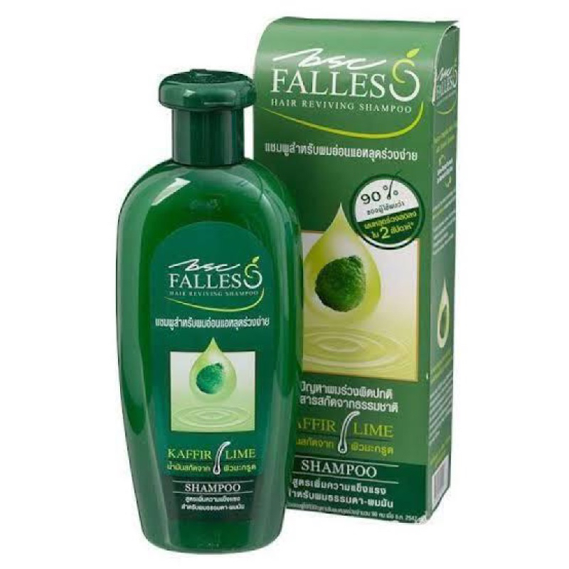 Falless strong hair reviving shampoo 180ml. แชมพูมะกรูดสำหรับผมอ่อนแอ ...
