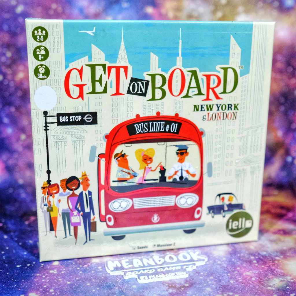 Get on Board: New York & London Board Game | Shopee Thailand