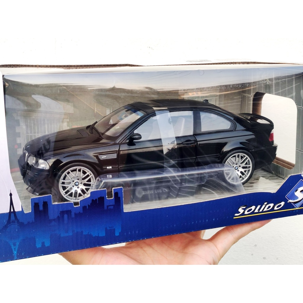 โมเดลรถE46 BMW E46 solido model ขนาด สเกล scale 1:18 1/18 ราคา โมเดลรถ ...