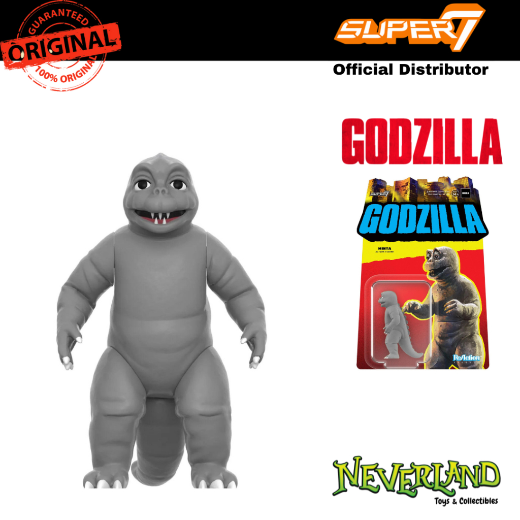 Super7 Toho Godzilla Minya Wave 3 Reaction Figure | Shopee Thailand