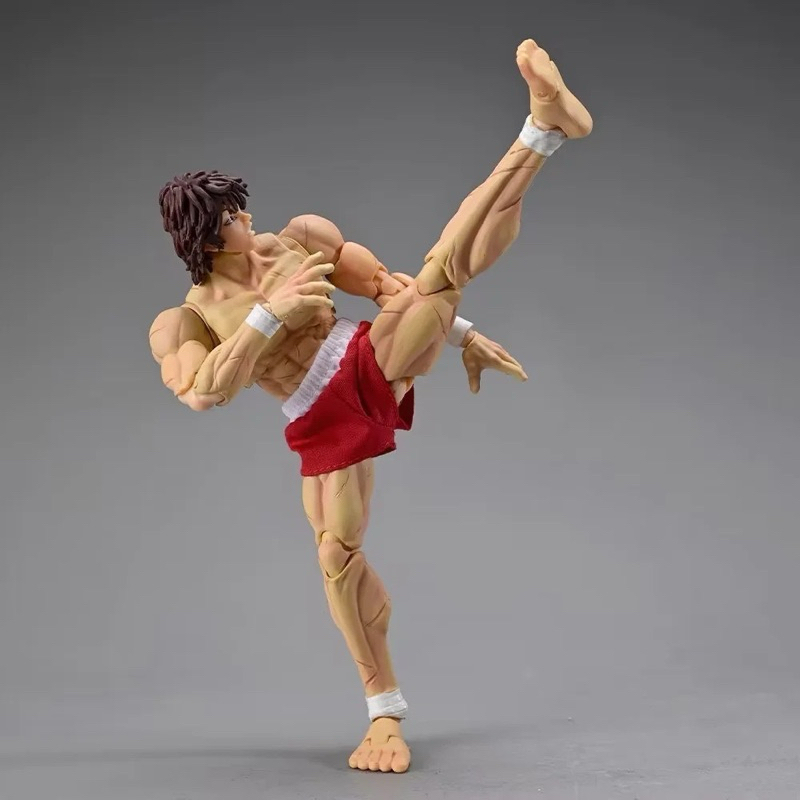 BAKI Hanma Grappler Baki Muscle Fighting Man Action Figure 17cm ...