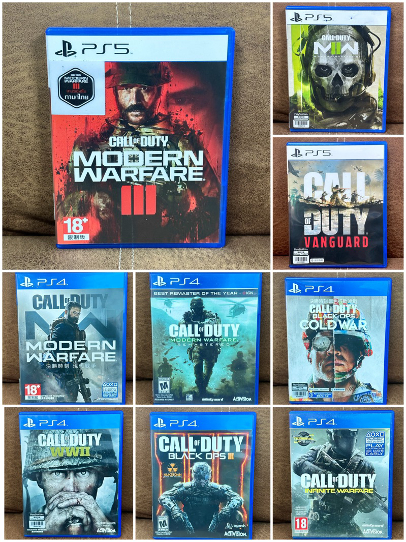 [Ps4/Ps5] Call of duty เกมทหารยิงสุดมันส์ [มือ2] | Shopee Thailand