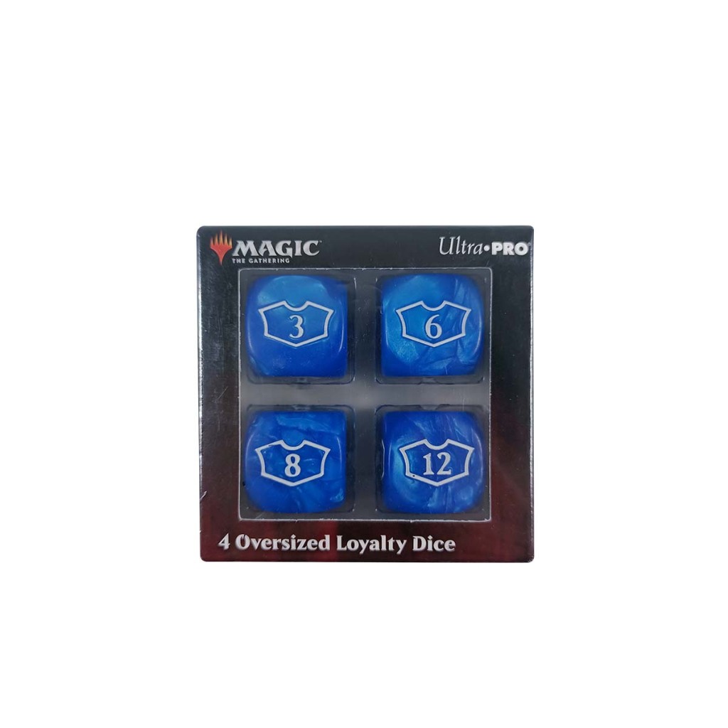Ultra Pro Magic The Gathering Dice Oversized Loyalty Dice Set | Shopee ...