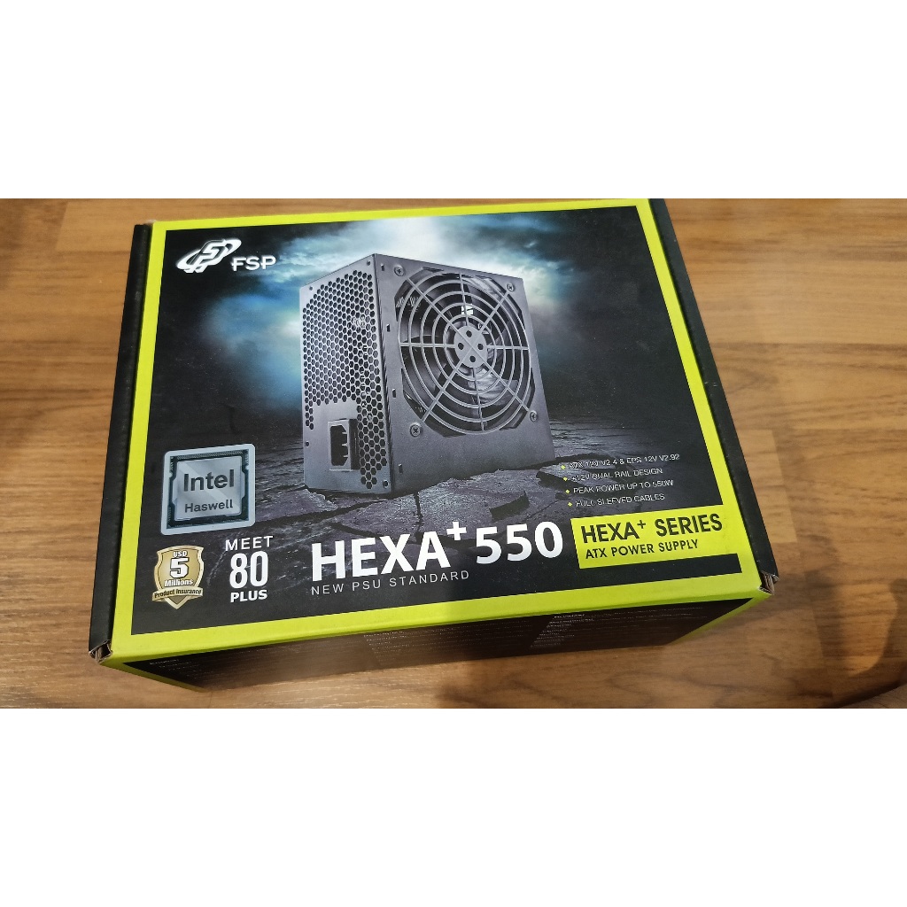 FSP HEXA+ 550 Watts ATX Power Supply | Shopee Thailand
