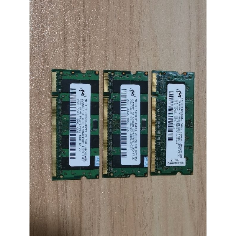 RAM DDR2 Laptop Notebook Micron 1GB/2GB | Shopee Thailand