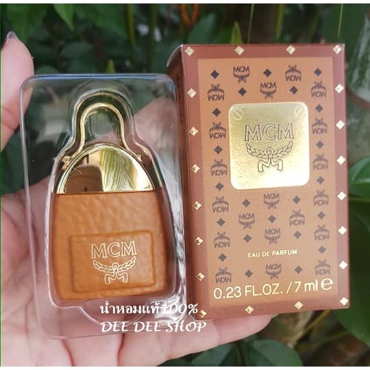 น้ำหอมมินิ ทรงกระเป๋า MCM women edp ไซส์พกพา 7ml น้ำหอมแท้100% กลิ่นหอมคุณหนู น่ารัก สดใส ...