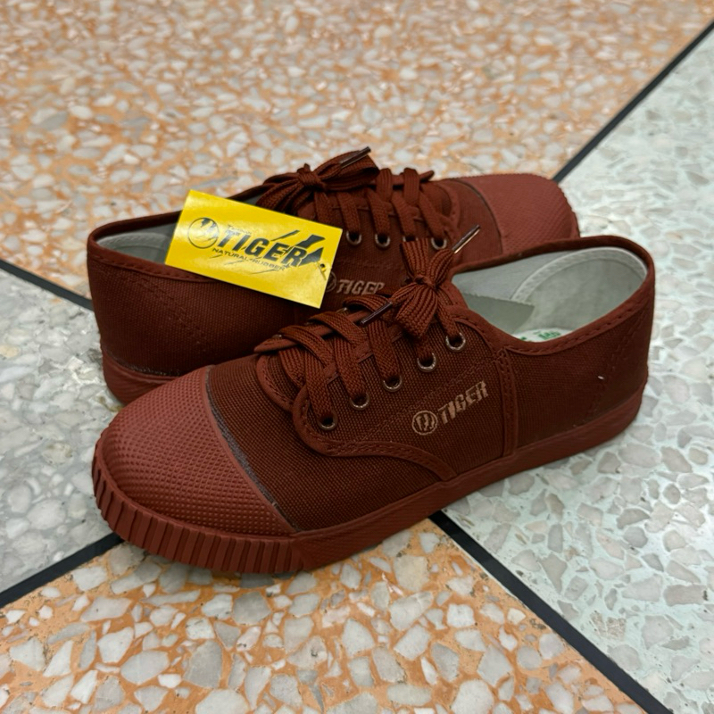 Tiger 205 รองเท้าผ้าใบสำหรับเด็กนักเรียน รองเท้าพละสำหรับเด็กนักเรียน ...