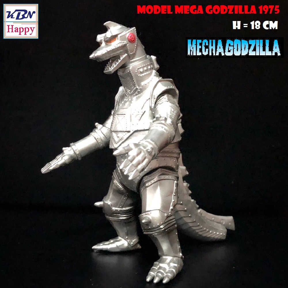 Model Figures Mega Godzilla Ver.JP 1975 Soft Vinyl โมเดล ฟิกเกอร์ เมก้า ...
