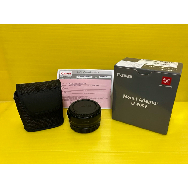 Adapter Canon R RF RP Adapter EF ประกันศูนย์เหลือใช้กับ R RP R3 R5 R6 ...