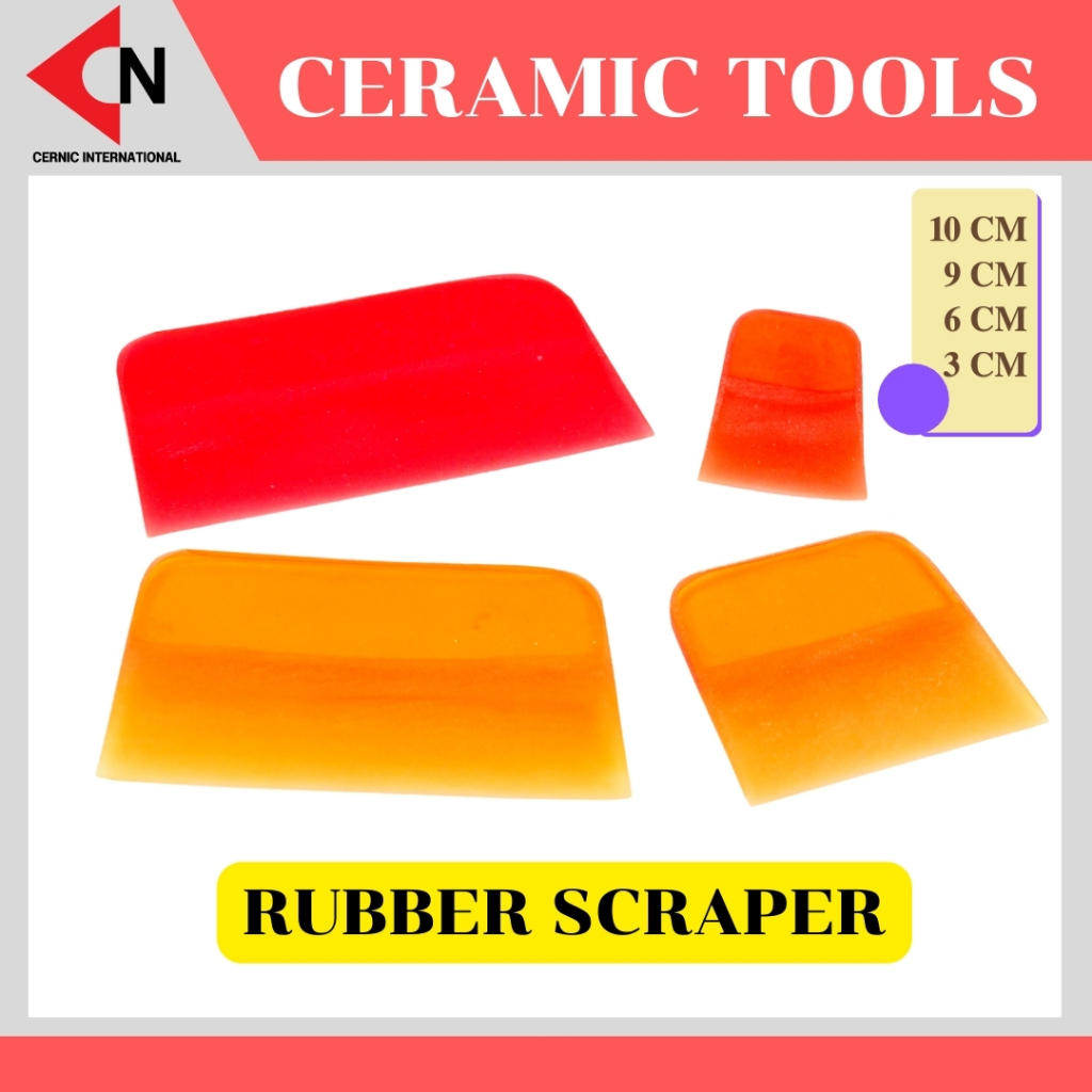 RUBBER SCRAPER อุปกรณ์ตัวขูดพื้นผิวเนื้อดิน | Shopee Thailand
