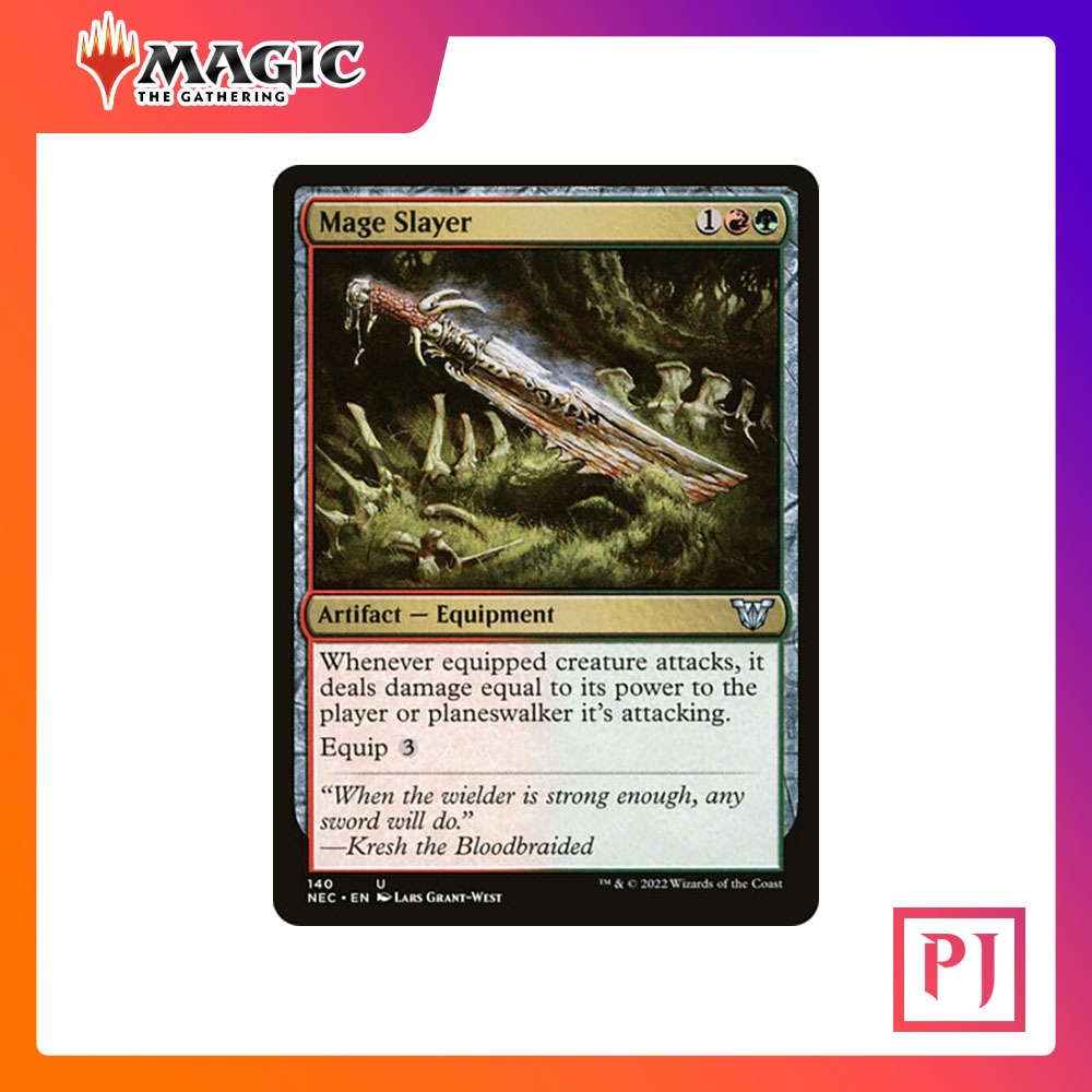 [MTG] Mage Slayer [NEC] [MULTI] [UNCOM] [NORMAL] [ENG] (การ์ดเมจิค ...