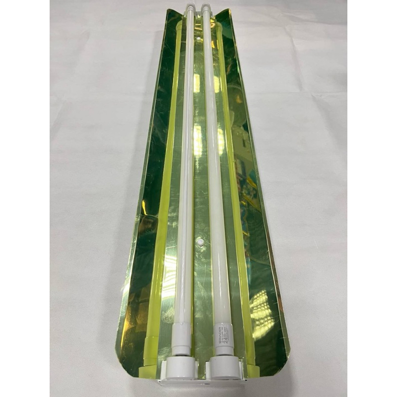 โคมโรงงาน2x36w.อลูมิเนียมสะท้อนแสงพร้อมขั้วสปริงและสายไฟมาตราฐานมอก. ...