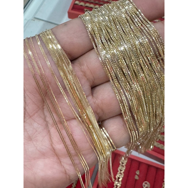 สร้อยคอ ITALY 9k 375% | Shopee Thailand