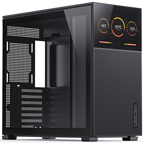 Jonsbo D41 Mesh Screen ATX Case fits ATX with Tempered Glass Black ...