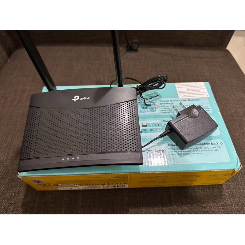 TP-LINK TL-MR100 300 Mbps Wireless N 4G LTE Router (มือสอง ซื้อเมื่อ 3 ...