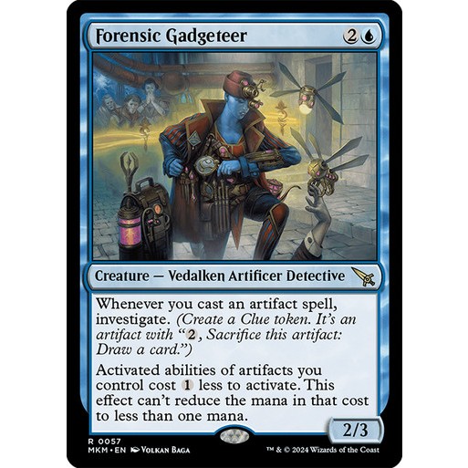 [MTG][Single][MKM] Forensic Gadgateer ระดับ Rare [ภาษาอังกฤษ] | Shopee ...