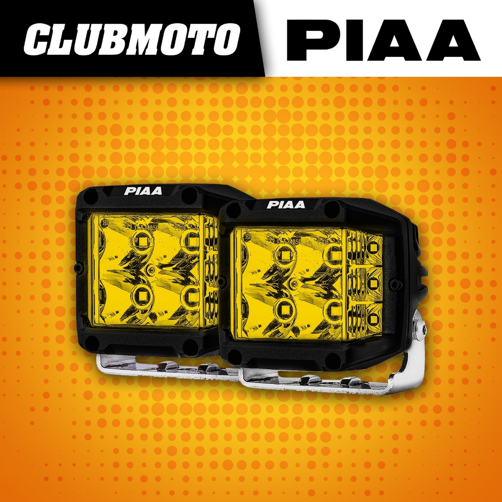 PIAA QUAD EDGE LED CUBE LIGHTS 3.7" LED สีเหลือง/สีขาว | Shopee Thailand