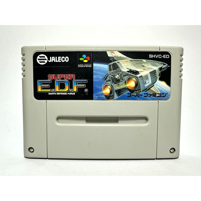 ตลับแท้ Super Famicom(japan)(sfc) Super E.D.F.: Earth Defense Force EDF | Shopee Thailand