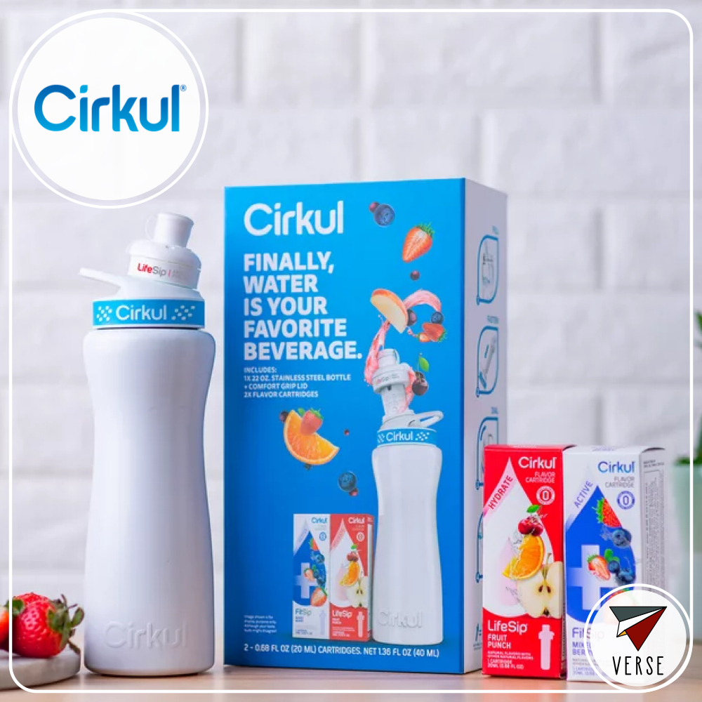 Cirkul Box Set : ขวดน้ำ Cirkul + 2 รสชาติ | กระติกเก็บความเย็น กระบอก ...
