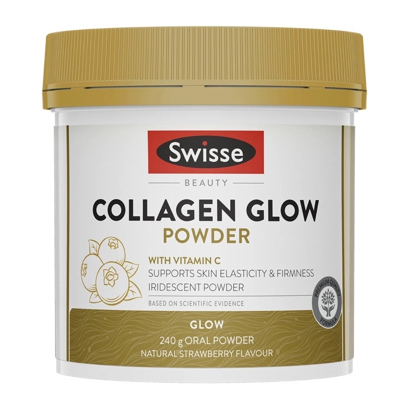 Swisse Beauty Collagen Glow Powder 240g คอลลาเจน โกลด์ พาวเดอร์ 240 ...