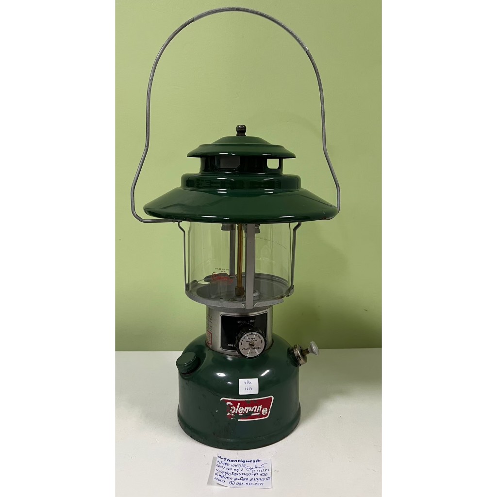ตะเกียงน้ำมัน Coleman 228H Big hat หมวกใหญ่ ผลิต 12/1973 USA มือสอง ...