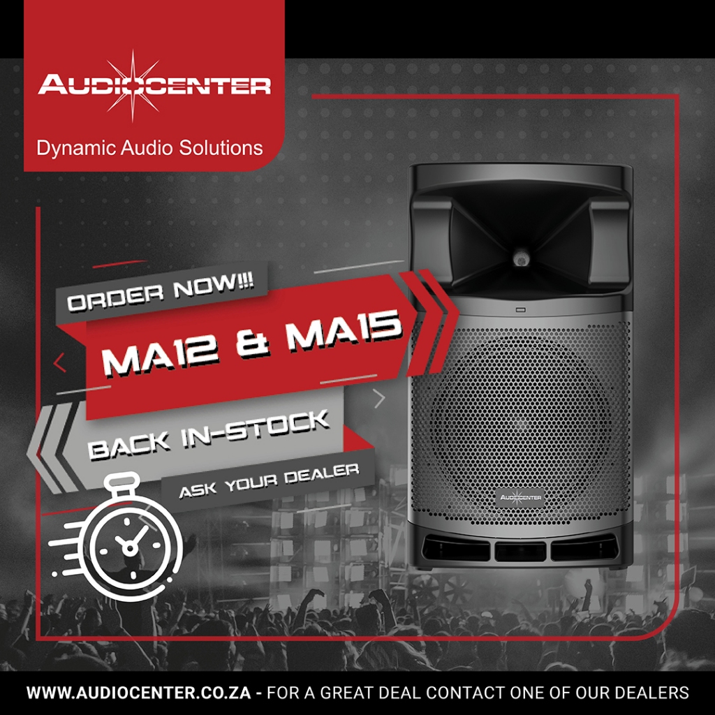 Audiocenter MA12,15 ตู้ลำโพงแอคทีฟ ขนาด 12,15 นิ้ว 1,600 วัตต์ มี ...