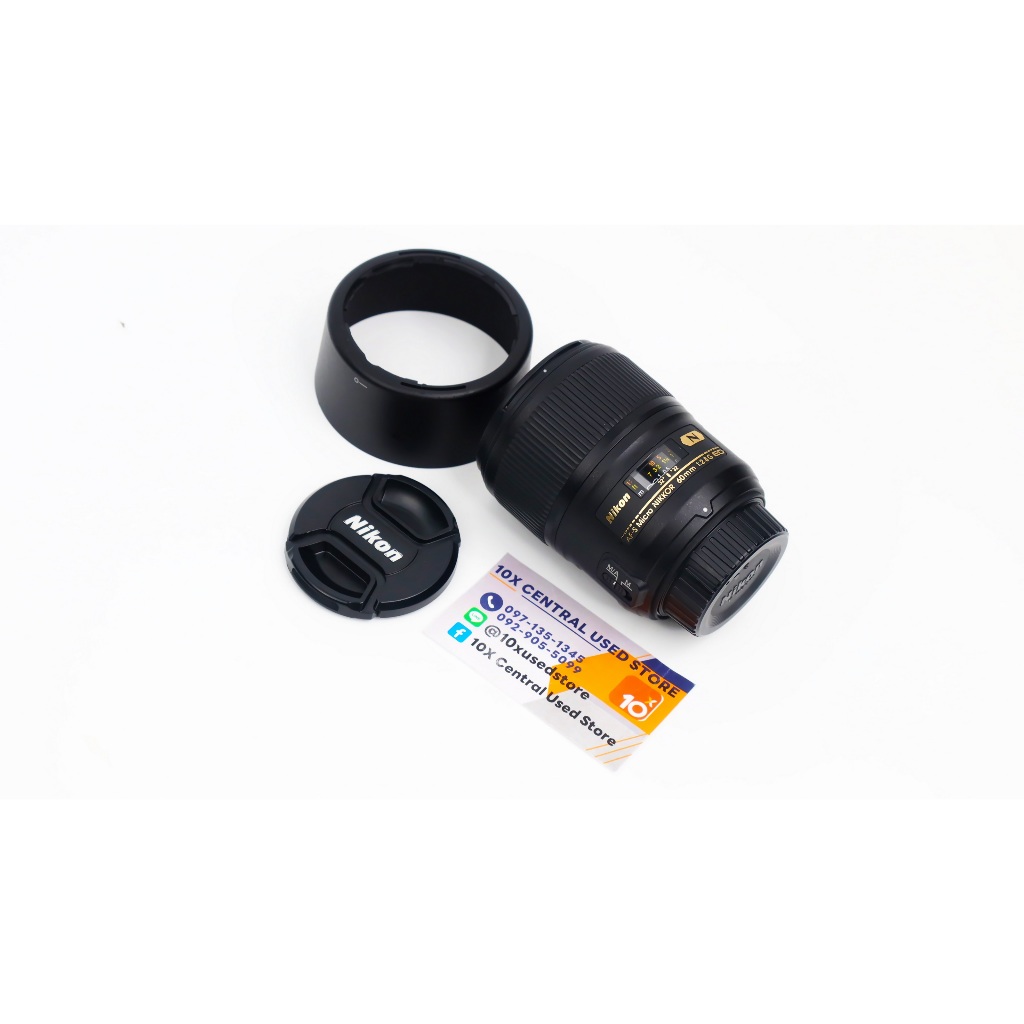 AF-S Micro NIKKOR 60mm. f/2.8G ED เลนส์ Rare item คุณภาพแจ๋วมาก - ID24020010 | Shopee Thailand