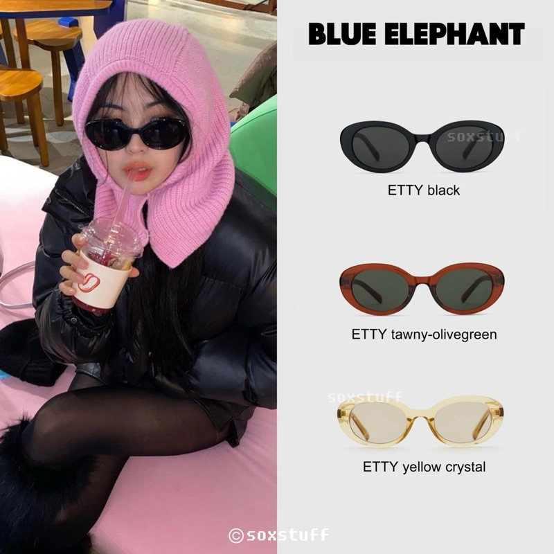 [พรีออเดอร์] โค้ดลด30% ️‍🔥 Blue Elephant ETTY แว่นกันแดด | Shopee Thailand