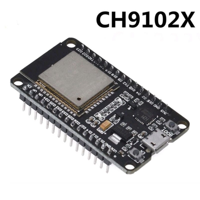 ESP32 DOIT ESP32 DEVKIT V1 ESP-32S NodeMCU ESP-WROOM-32 Wi-Fi and Bluetooth Dual Core ESP-32 ESP ...