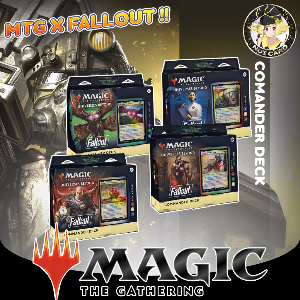 [MTG] Fallout® Commander Decks | Shopee Thailand