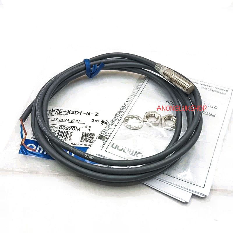 E2E-X2D1-N-Z E2E-X2D1-N พร็อกซิมิตี้เซ็นเซอร์ Proximity Sensor M8 จับโลหะ 2มิล 2สาย DC ชนิด NO ...