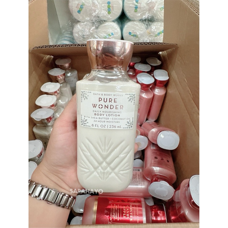 Bath and Body Works Pure Wonder Super Smooth Body Lotion 236ml. ของแท้ ...