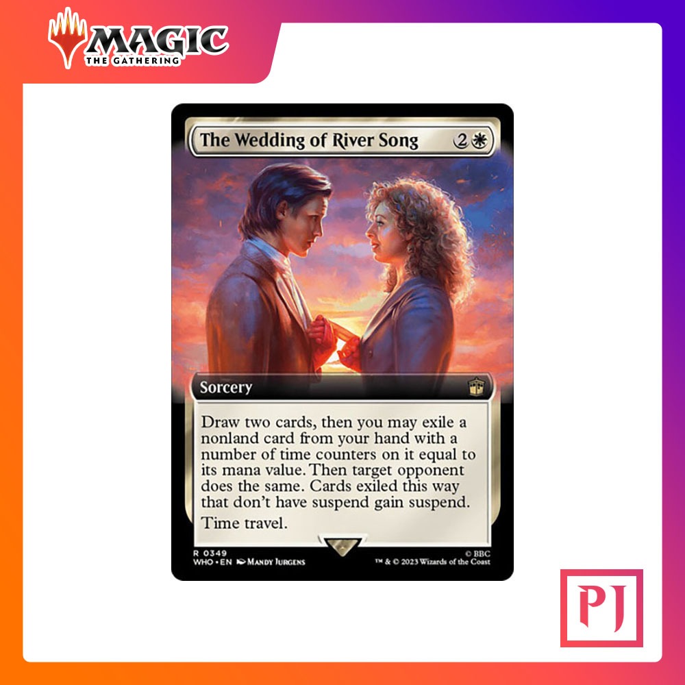 [MTG] The Wedding of River Song (Extended Art) [WHO] [WHITE] [RARE ...